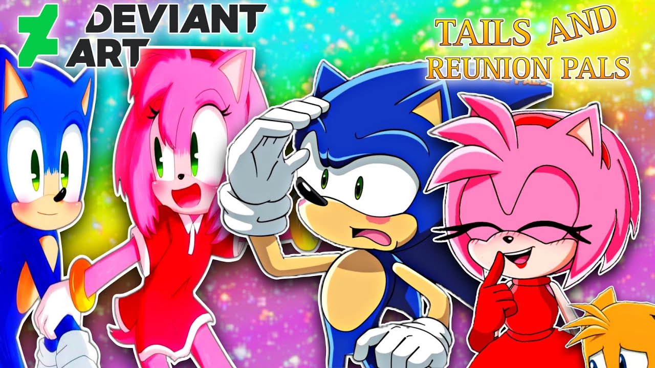 SONAMY MOVIE?! - Sonic & Amy VS DeviantArt [Sonic Movie 3 Fanart Edition] (Ft. Tails The Fox)
