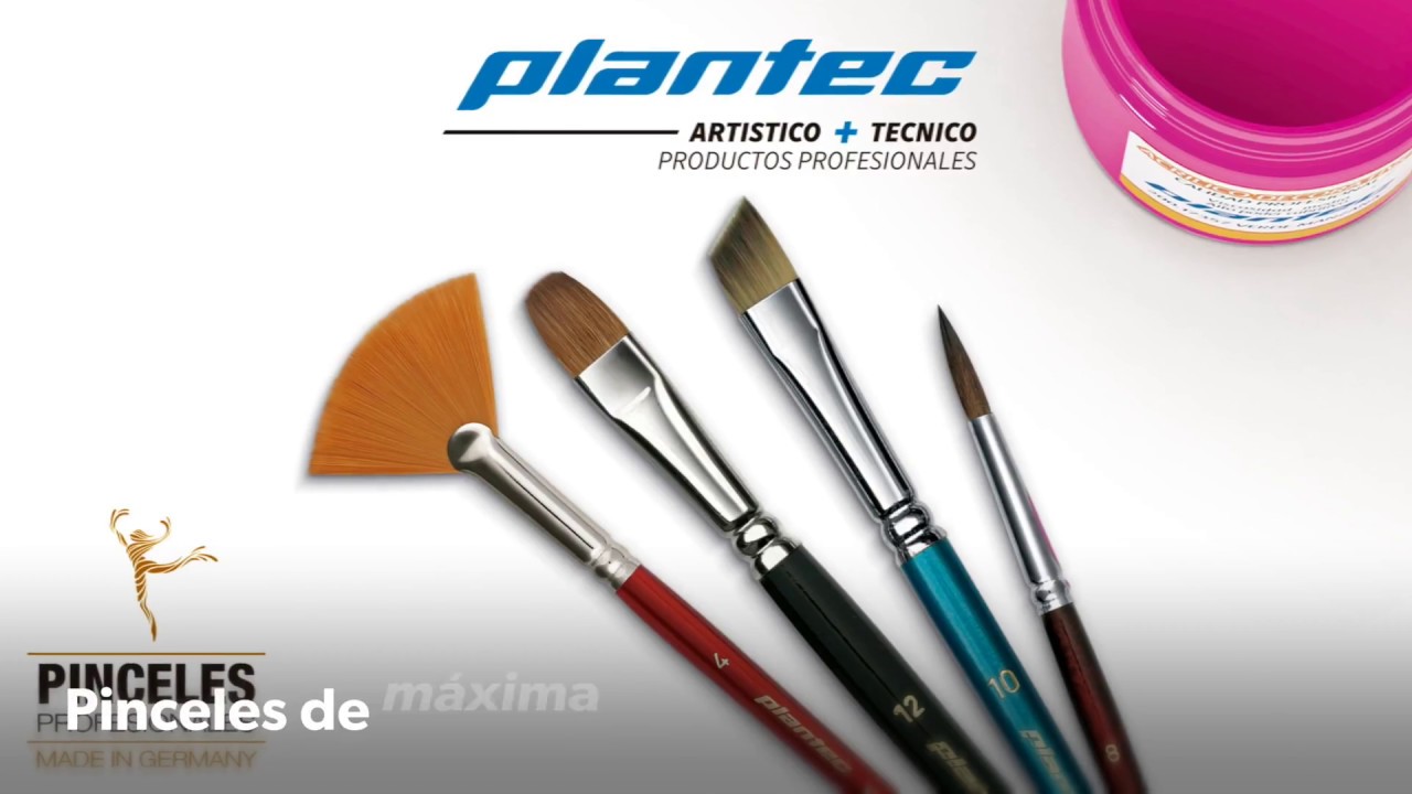 PINCELES PROFESIONALES DE MAXIMA CALIDAD PLANTEC SA