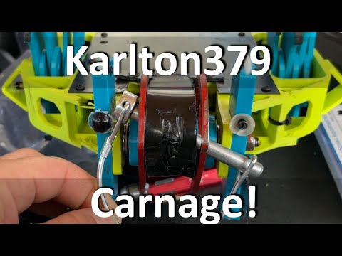 Karlton379 Shuffle Drive Carnage! 1lb Ant Weight Dual Disc Action!