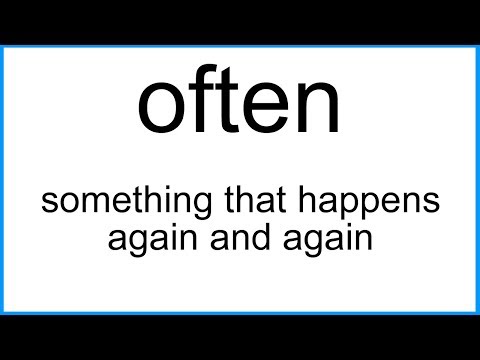 often The New English Dictionary meaning | Vocabulary for Kids | Children's Dictionary