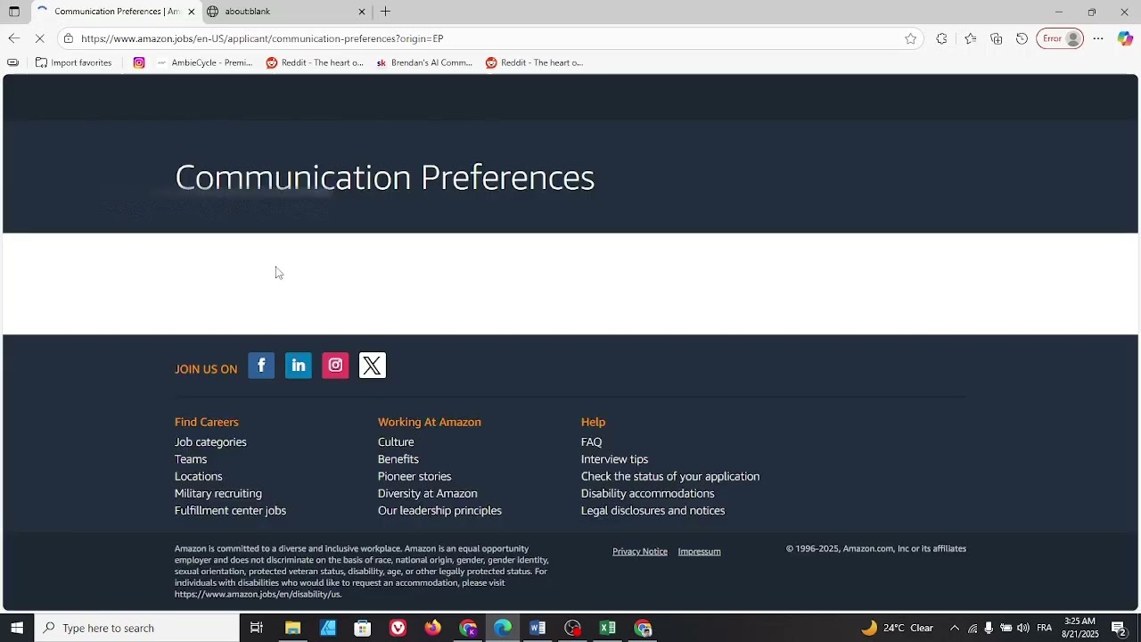 How To Create An Amazon Jobs Account - Step By Step Guide