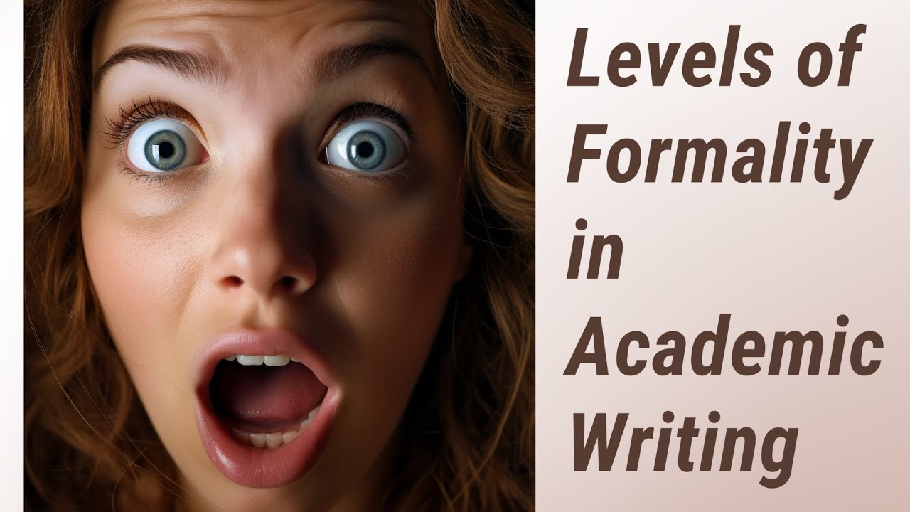 Demystifying Levels of Formality in Academic Writing