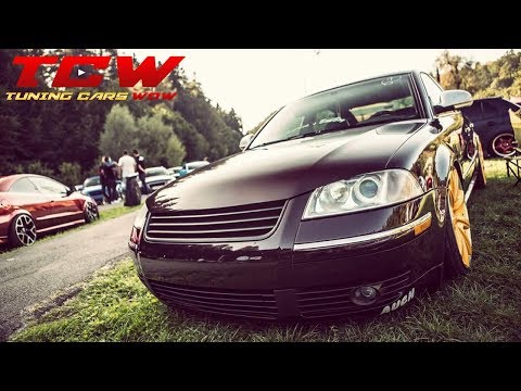 VW Passat b5.5 Bagged on Bentley Rims Tuning Project by Marius Daniel