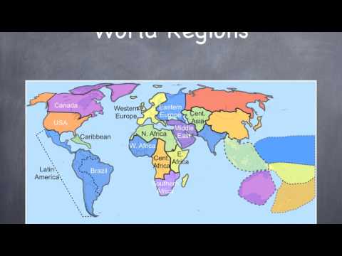 Regions of the World - Continents