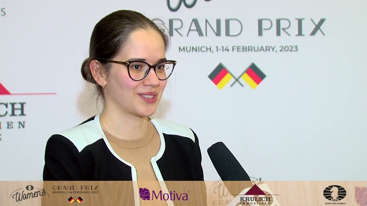 Interview with Alina Kashlinskaya | FIDE Women's Grand Prix in Munich ...
