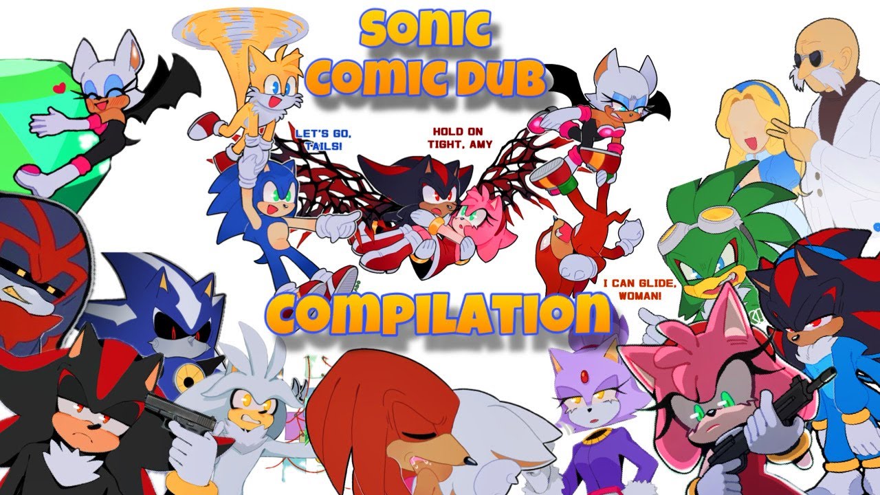 A SPECTACULAR Sonic Comic Dub Compilation‼️ Vol. 1