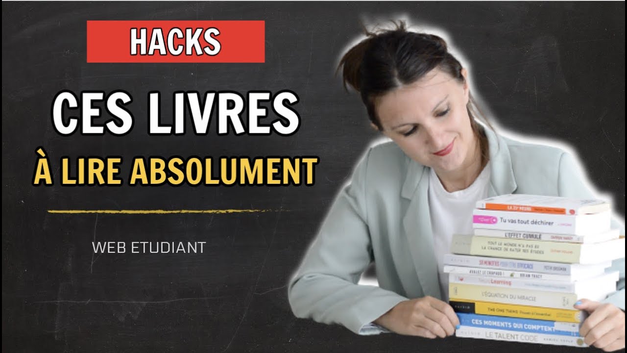 Les MEILLEURS LIVRES pour étudiants qui changent la vie