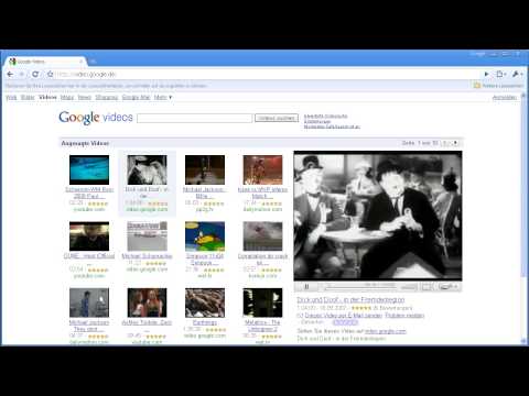 Google Suchmaschine - Erweiterte Videosuche mit Google Video