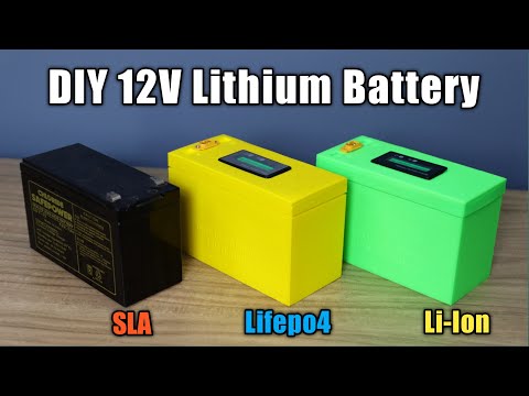 🔋 12V Lithium Battery Box・Free STL File for ・Cults