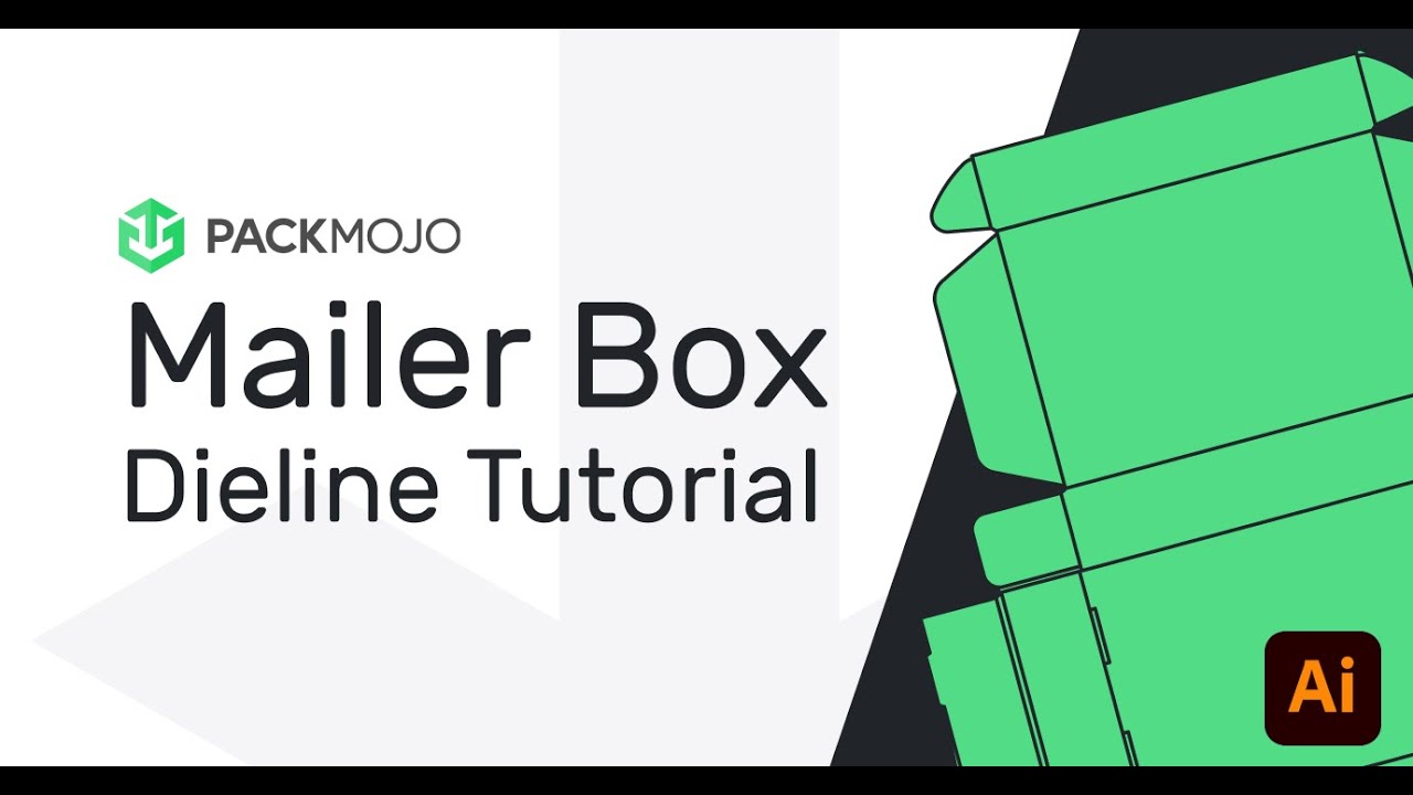 How to Design on a Mailer Box Dieline | Packaging Design 101