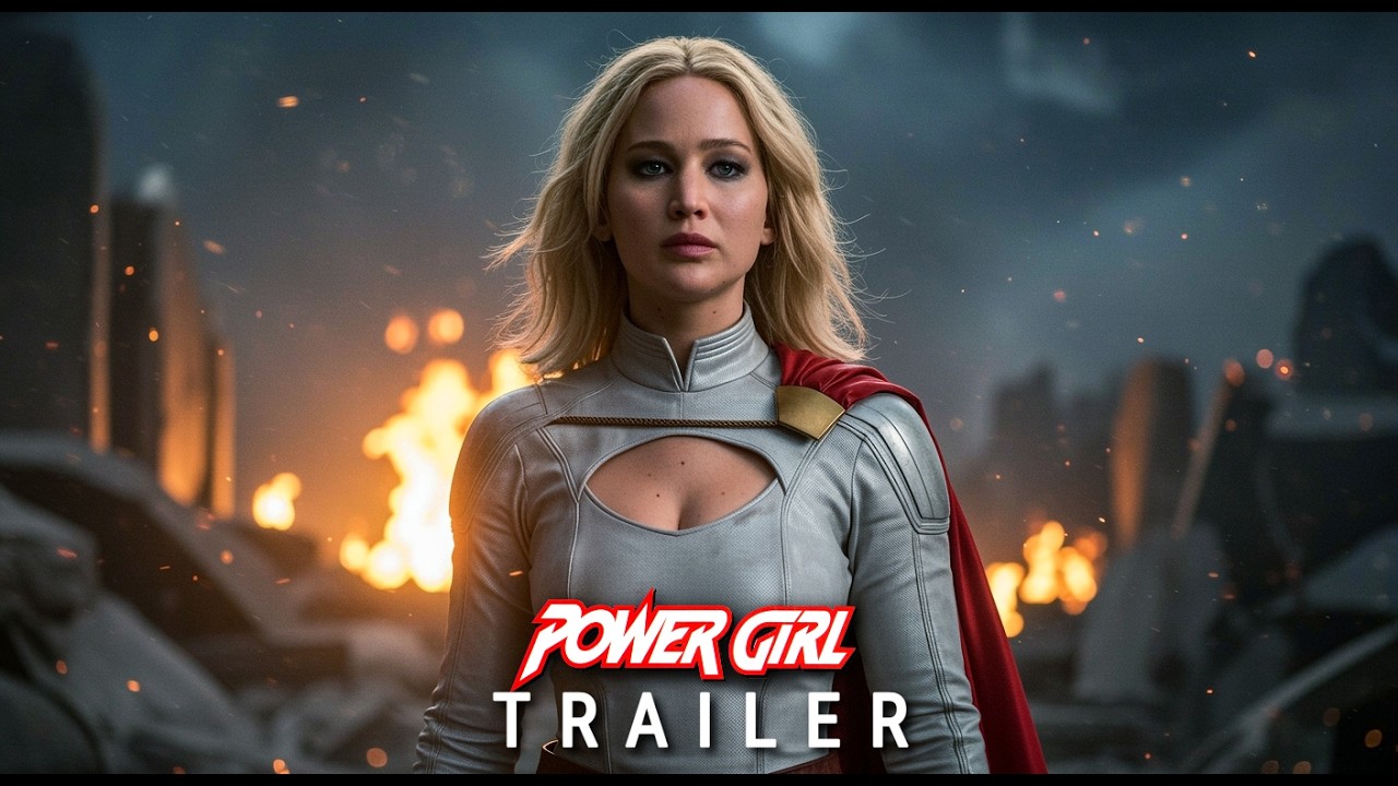 Power Girl (2026) - First Trailer | Jennifer Lawrence, Jared Leto - Concept Trailer