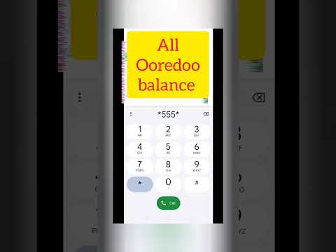 OOREDOO ALL BALANCE Check OMAN