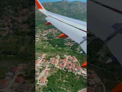 ✈ ARRIVING IN DUBROVNIK , ČILIPI AIRPORT - Landing in Dubrovnik #dubrovnik