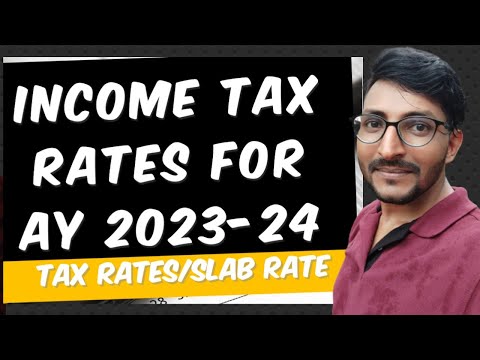 Income tax rate for AY 2023-24 | Slab rate | Income tax by jb sir