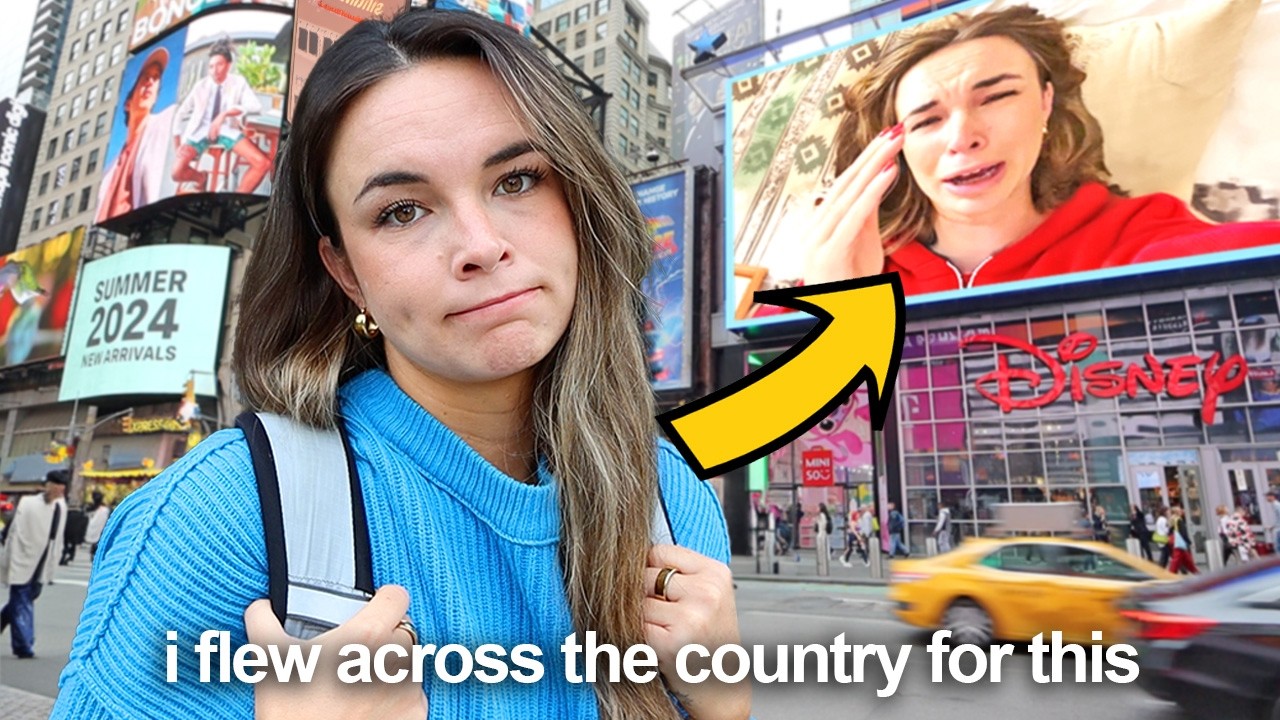 I'M ON A BILLBOARD IN TIMES SQUARE (gone wrong)