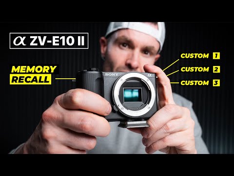 Sony ZV-E10 II: Custom settings (ZV-E10M2)