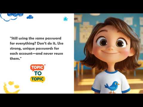 Cybersecurity tip #1 - Use strong, unique passwords for every account
