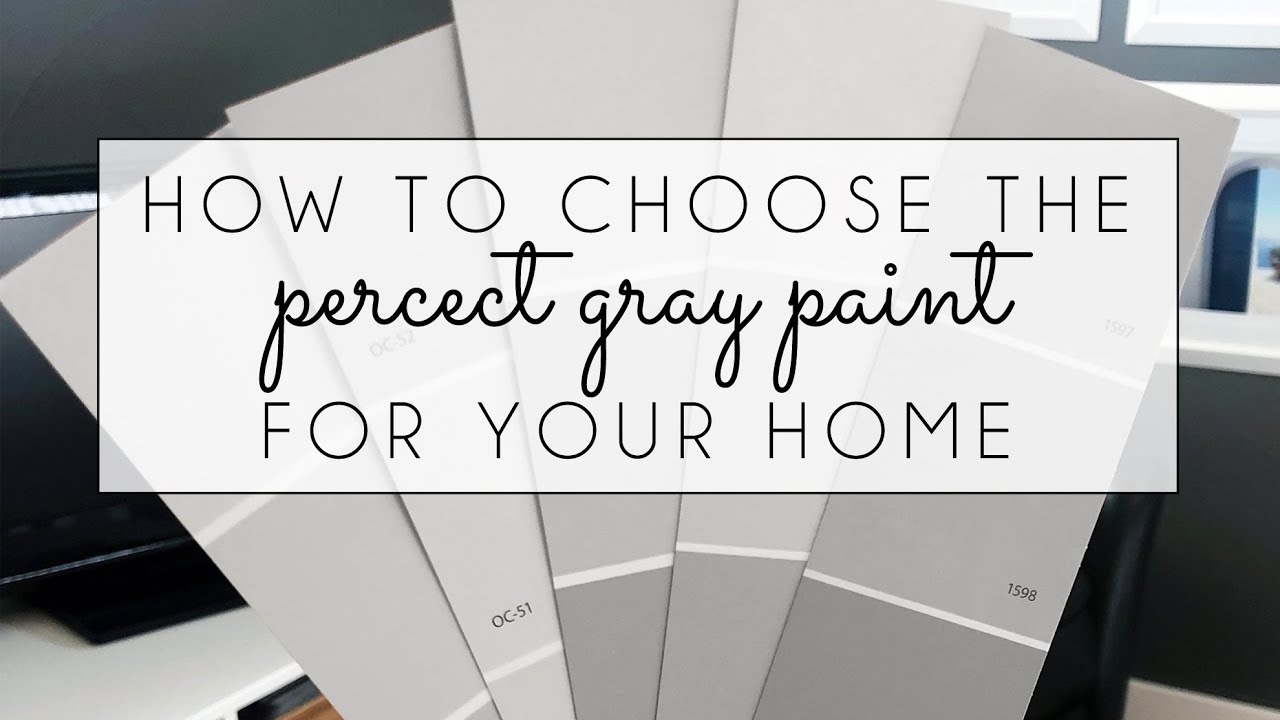 How to Choose the Right Gray Paint for Your Home
