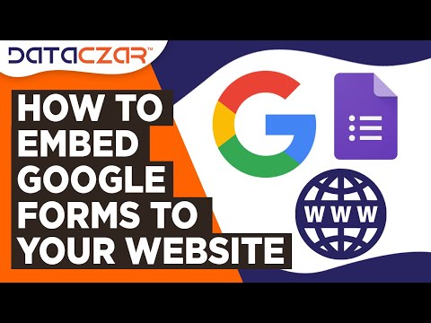 How to Embed Google Forms to Your Website | Updated April 28,2021