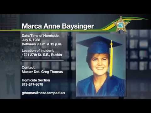 Unsolved Homicide - Marca Anne Baysinger