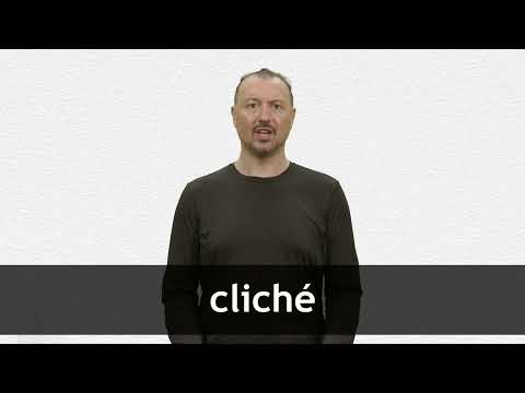 English Translation of “CLICHÉ” | Collins French-English Dictionary