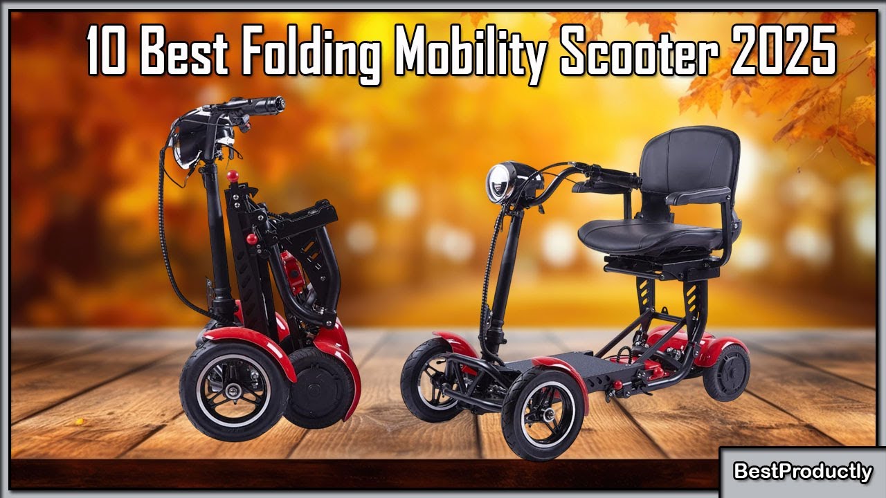 I Tried 10 Folding Mobility Scooters and Found the MOST RELIABLE One