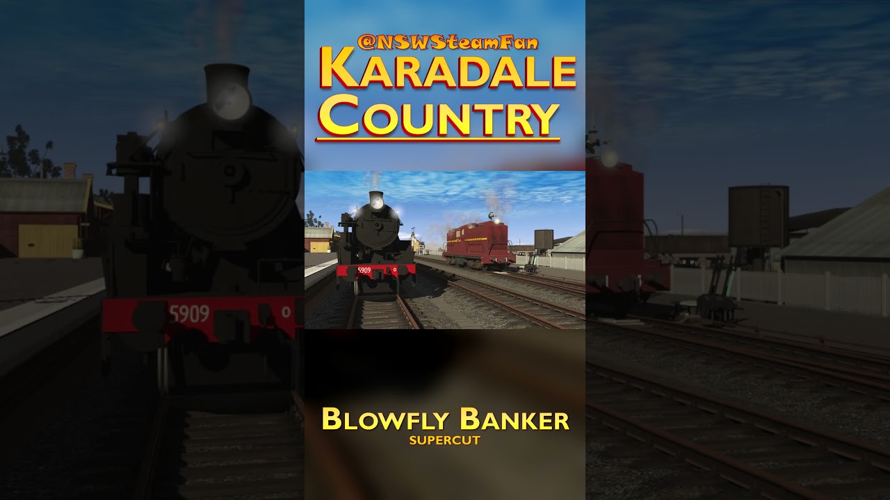 Patrick isn't happy. #trainz #karadalecountry #railways