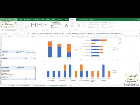 10 minutes - Creating Interactive Dashboards using Pivots, Slicers and Timelines in excel