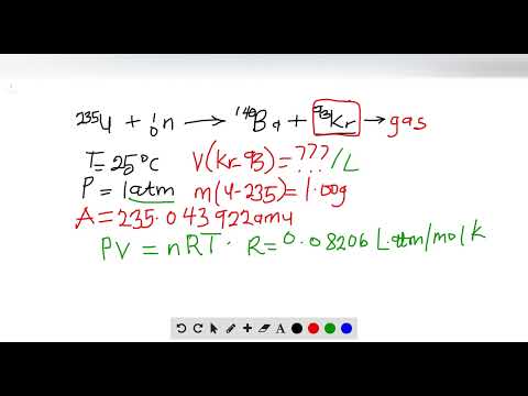 In one of the neutron induced fission reactions of U 235 atomic mass = 235 043922 amu, the products