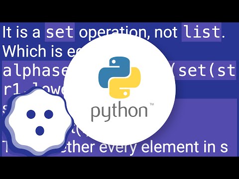 Detecting if a string is a pangram in Python