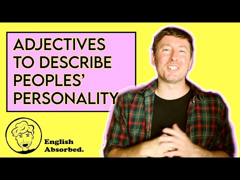 36 English Adjectives To Describe People and Personality | English Vocabulary Lesson