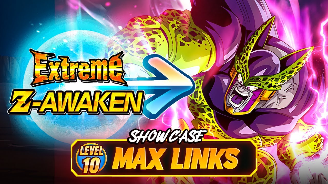 EXCEPTIONAL EZA! 100% MAX LINKS EZA AGL TRANSFORMING CELL! (DBZ: Dokkan Battle)