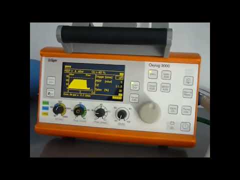 Dräger Oxylog 3000 plus Аппарат ИВЛ - купить в Москве по выгодной цене ...