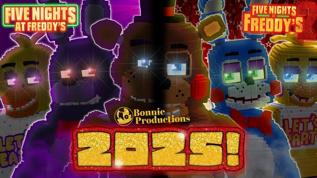ALL MY FNAF 2025 MAPS || #minecraft #fivenightsatfreddys #mapa 