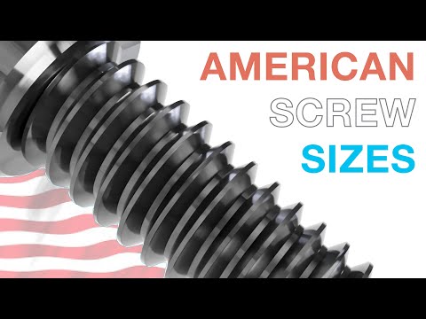 American Screw Sizes Explained