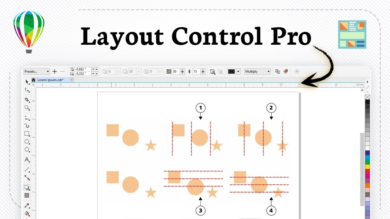 How to align objects in CorelDRAW (Pro Placement)