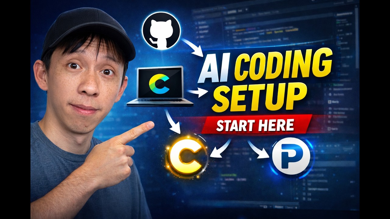 AI Coding Setup for Beginners: Install GitHub, Cursor, Claude & More
