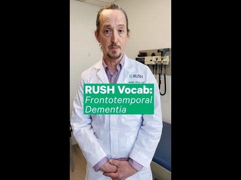 Rush Vocab: Frontotemporal Dementia