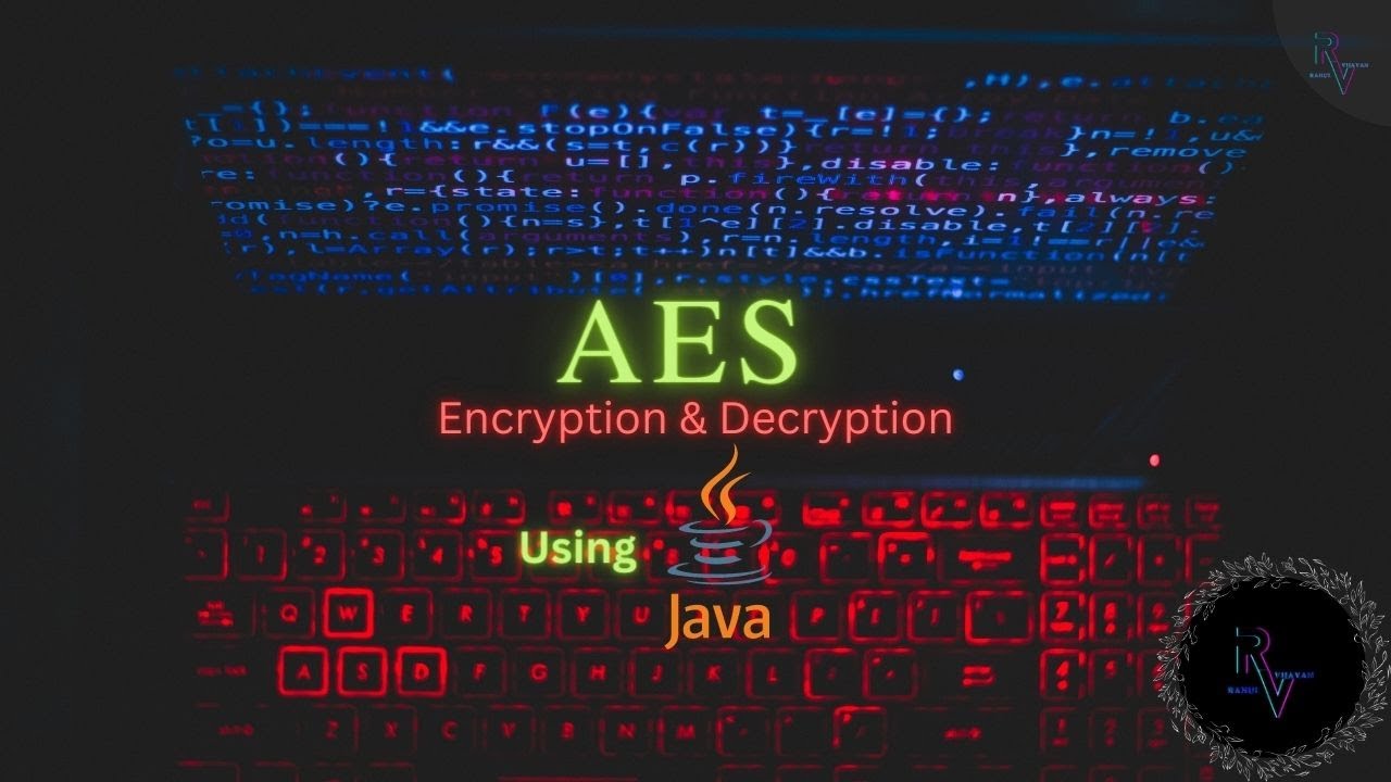 AES Encryption & Decryption using JAVA | @Rahul_Vijayan #AES #encryption #decryption #java