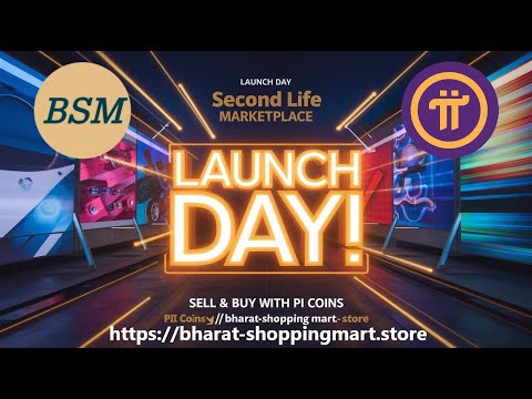 “It’s Here! BSM’s Second Life Marketplace is going to be Live—Start Earning Pi Today!” #pinetwork