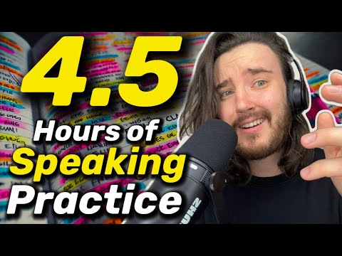 the BEST way to improve English speaking skills | 4.5 Hours of Super Sentences speaking practice