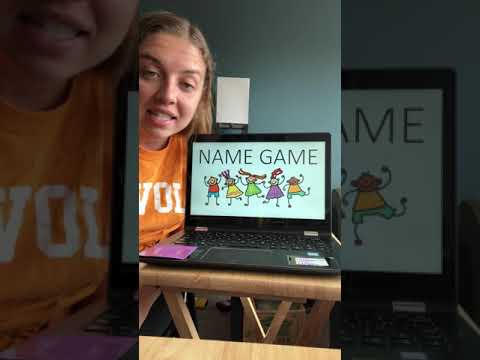 Alliteration Name Game