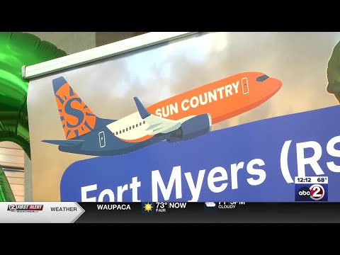 Sun Country Airlines comes to Appleton airport