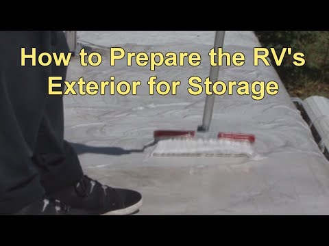 RV DIY How to Prepare the RV’s Exterior for Storage | RV DIY Channel ...