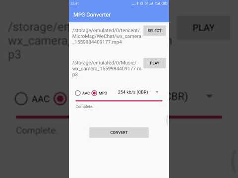 MP3 Video Converter (mp4\mkv\3gp\flv)