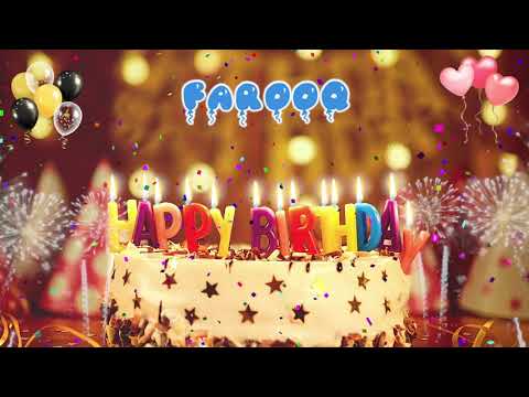 FAROOQ Happy Birthday Song – Happy Birthday Farooq اغنية عيد ميلاد العربي