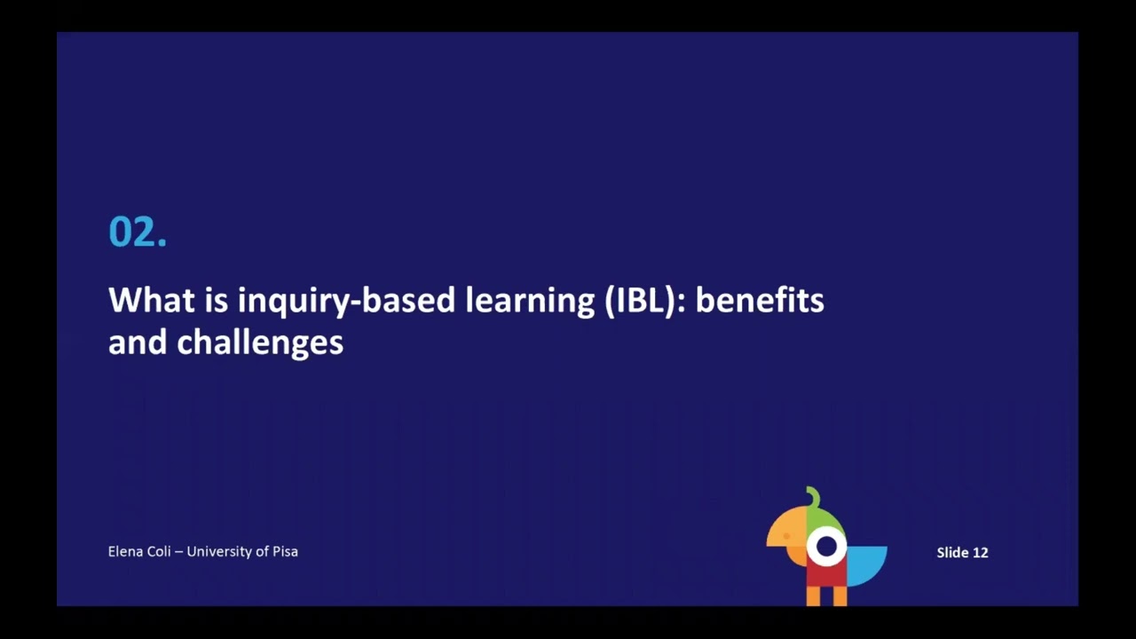 eSTEM project -  Hands-on Inquiry-based learning webinar (UNIPI)