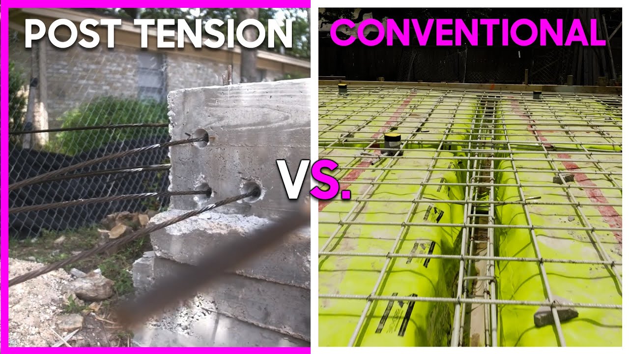 Slab Foundations: Rebar vs Post Tension (my Engineer’s Opinions)
