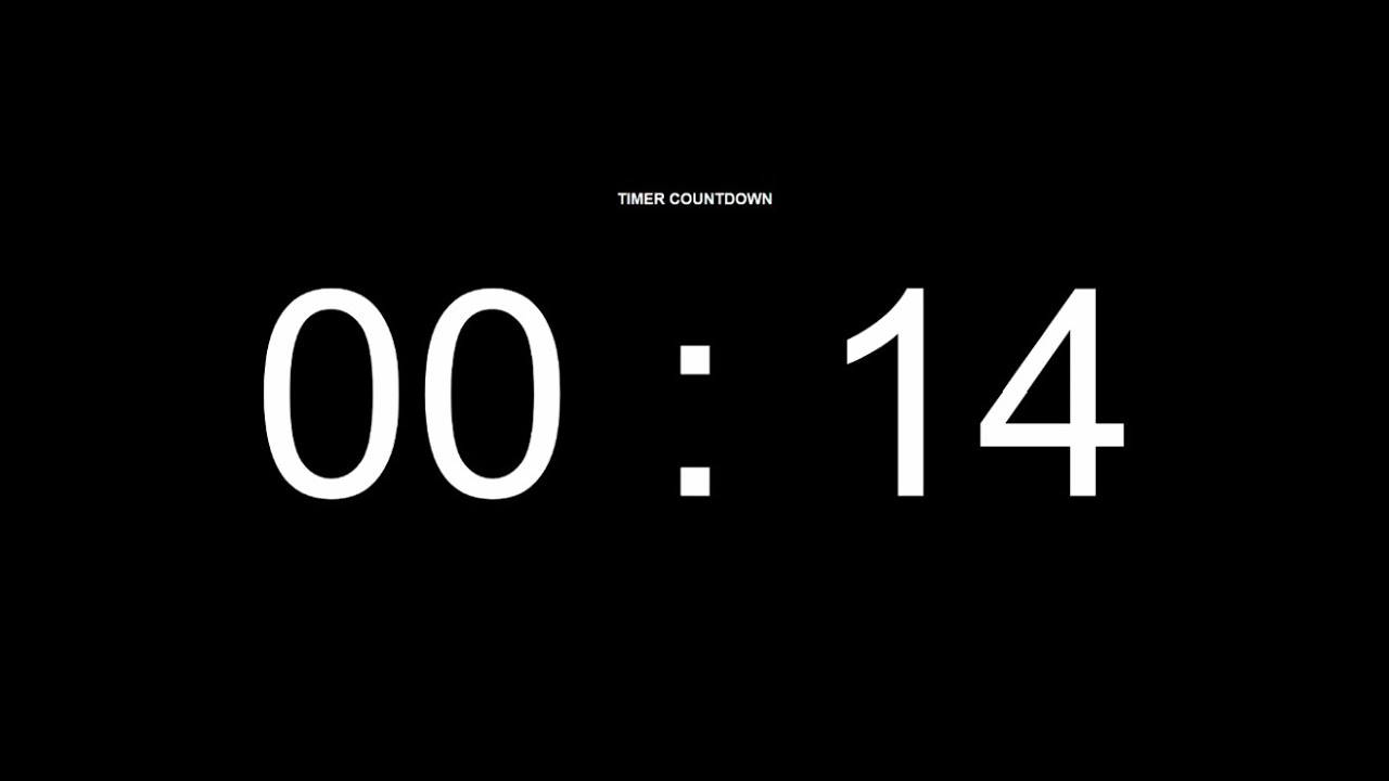 14 Seconds Countdown Timer