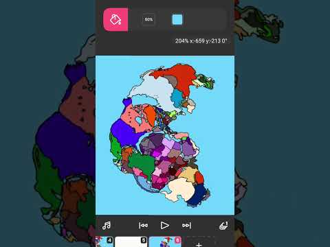 i did the pangea map! #geography